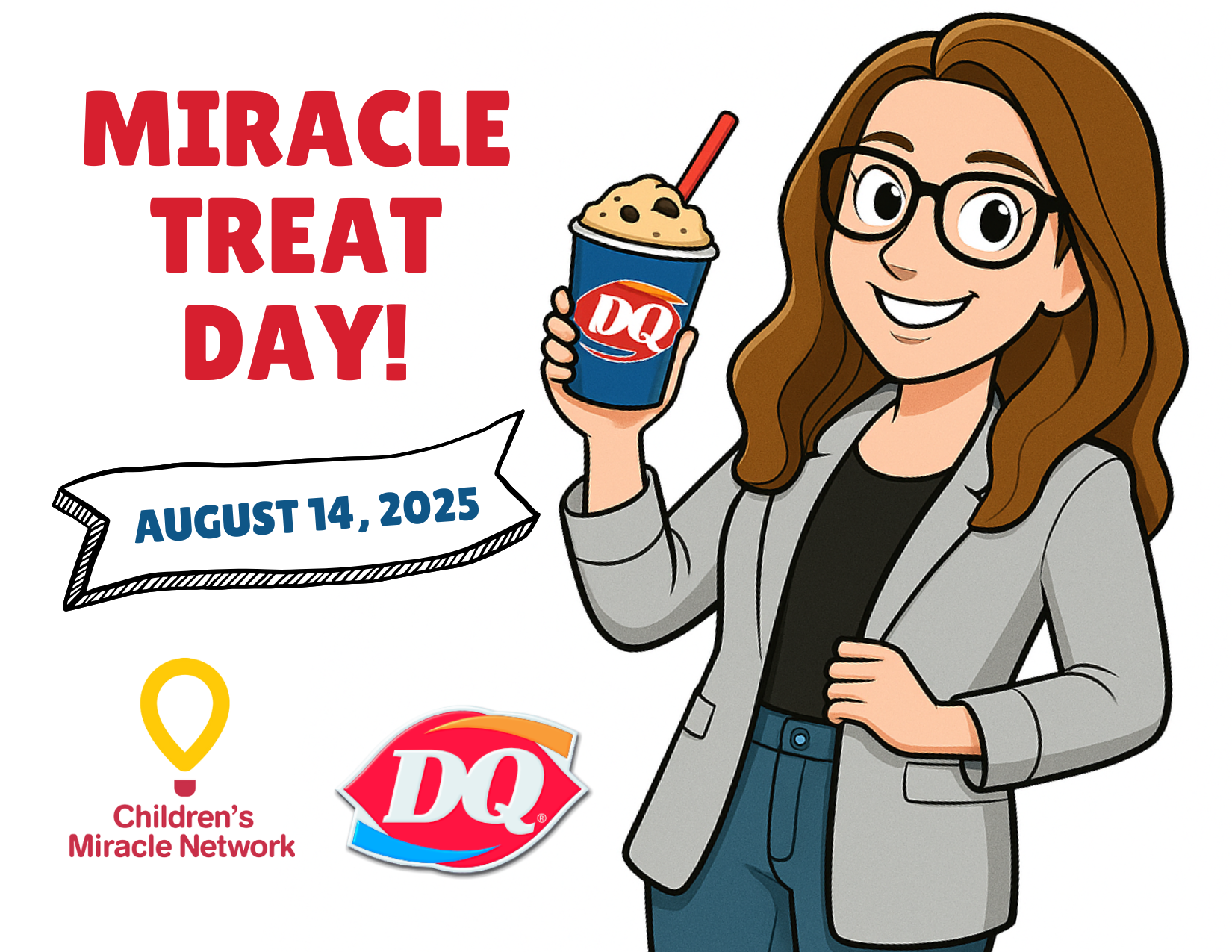 🍦 Sweet Treats for a Sweet Cause – Miracle Treat Day is August 14th! 🎉 | Devon Felesky