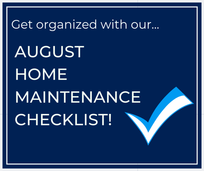 August Checklist - Marten Homes Real Estate - PREC